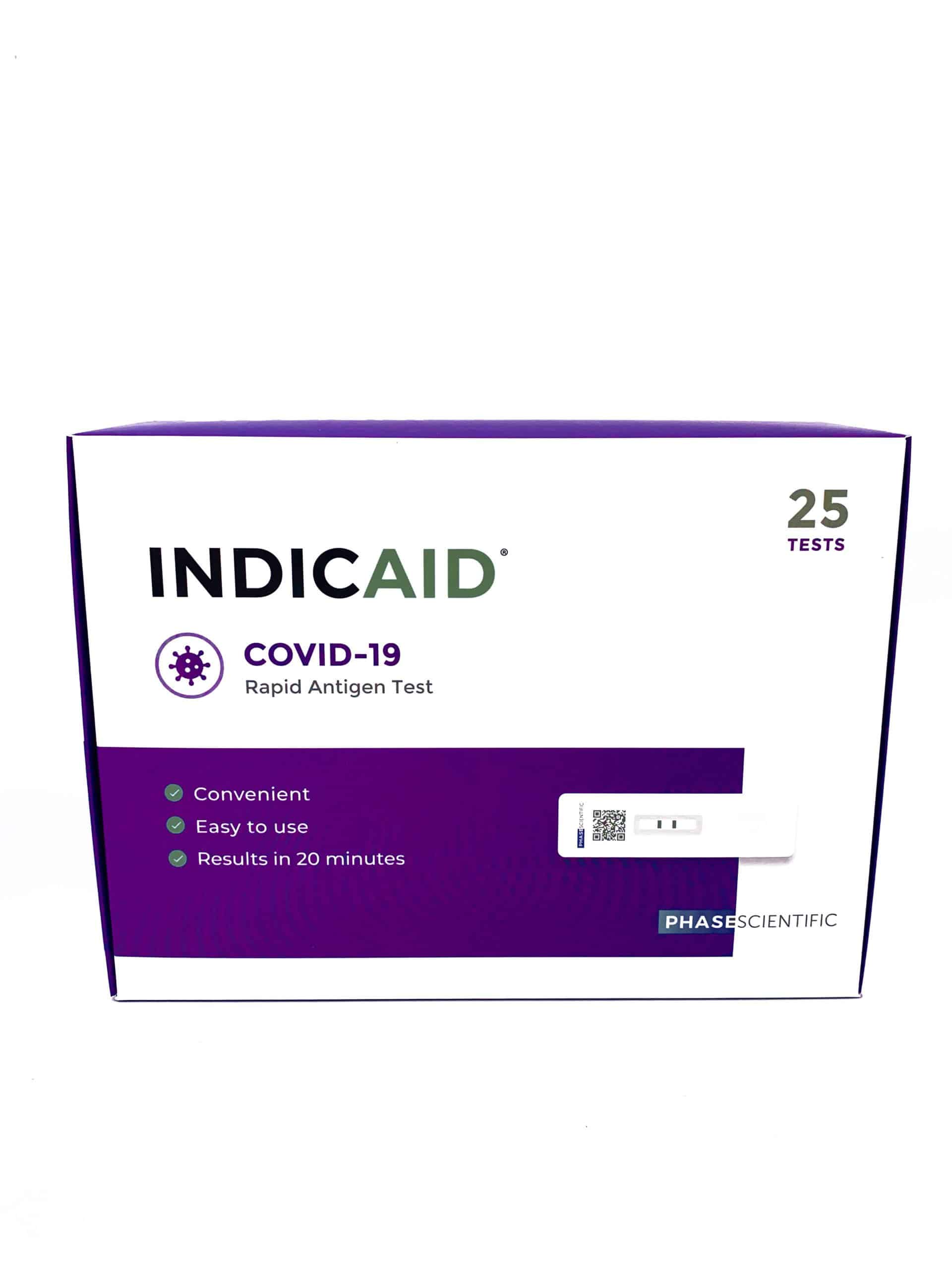 Indicaid COVID 19 Rapid Antigen Test | Drug Testing